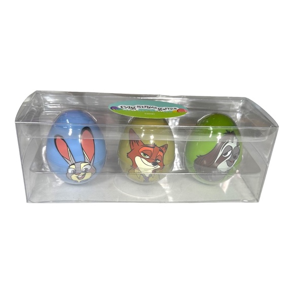 Disney | Toys | 223 Disney Parks Egg Stravaganza Zootopia Set Of 3 ...